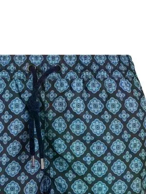 FOUR FASHIONED FRIENDS Printed Swim Shorts