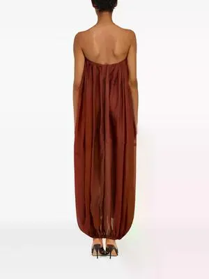 FERRAGAMO Bustier Maxi Dress