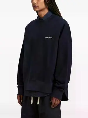Palm Angels Logo-print Cotton Sweatshirt