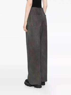 Goen.j Wide-leg Denim Pants - Black