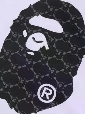 A BATHING APE Logo-print T-shirt - White