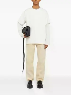 JIL SANDER Mid-rise Straight-leg Denim Jeans