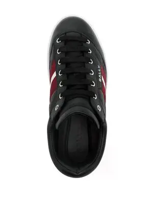 Bally Panelled Leather Sneakers