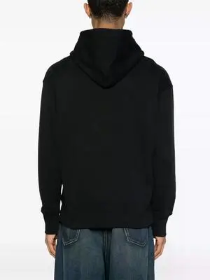 MSGM Logo-print Hoodie - Black