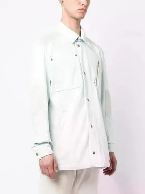 OBJECTS IV LIFE Multi-pocket Shirt Jacket - Blue