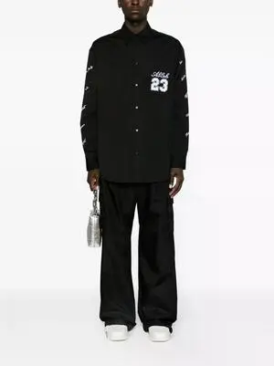 Off-White Wide-leg Cargo Trousers