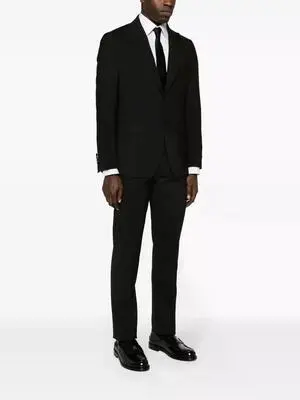 LARDINI Single-breasted Wool-blend Suit