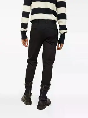 Dolce & Gabbana Slim-cut Cotton Trousers - Blue