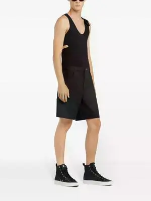COURREGES Straight-leg Bermuda Shorts