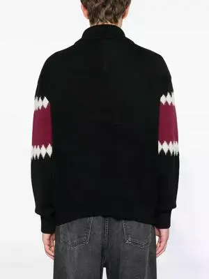 Gcds Logo-intarsia Sweater