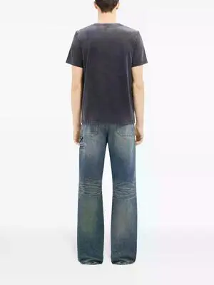 COURREGES Mid-rise Wide-leg Jeans