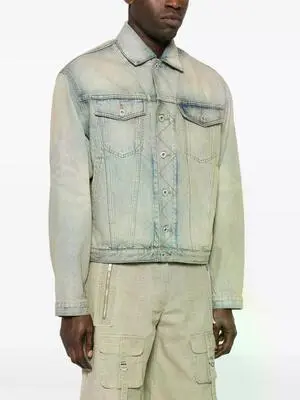 Kenzo Drawn Varsity Denim Jacket