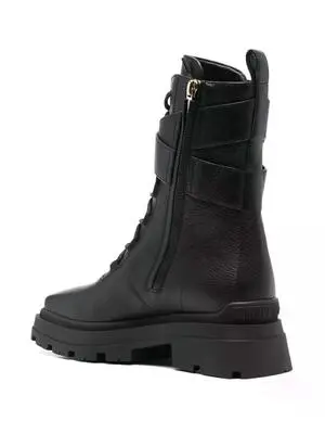 JIMMY CHOO Noemi Combat Boots - Black