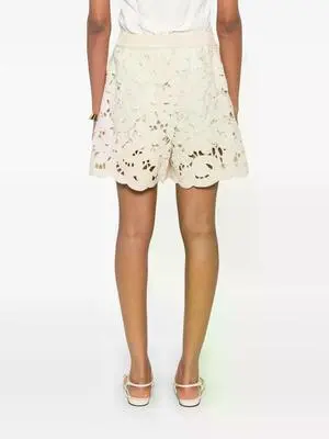 Moncler Floral Macrame Shorts