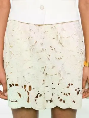 Moncler Floral Macrame Shorts