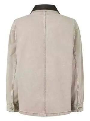 STUDIO TOMBOY Contrast-collar Jacket