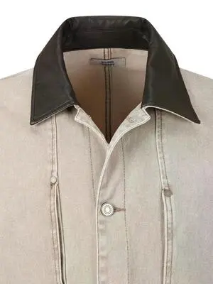 STUDIO TOMBOY Contrast-collar Jacket