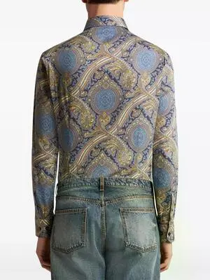 Etro Abstract-print Cotton Shirt