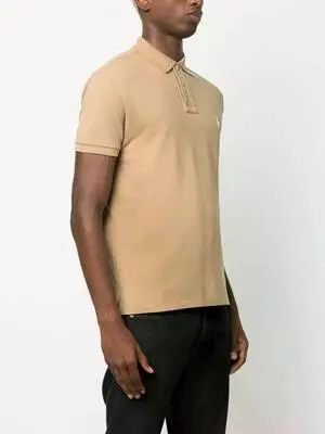 Polo Ralph Lauren Embroidered Short Sleeve Polo - Neutrals