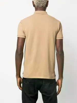 Polo Ralph Lauren Embroidered Short Sleeve Polo - Neutrals