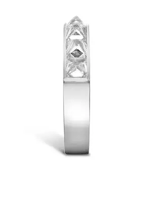PRAGNELL 18kt White Gold Rockchic Diamond Ring - Silver