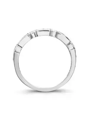 PRAGNELL Platinum Antrobus Diamond Half Eternity Ring
