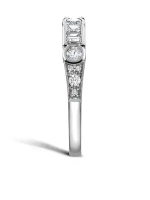 PRAGNELL Platinum Antrobus Diamond Half Eternity Ring