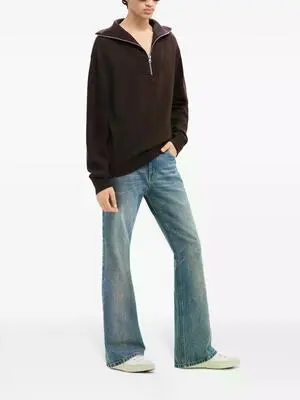 COURREGES Logo-embroidered Wool Sweater