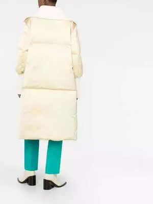 JIL SANDER Padded Contrast Coat