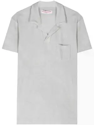 Orlebar Brown Terry Towelling Polo Shirt - Grey