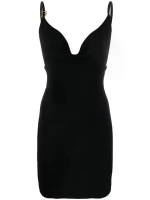 Dsquared2 Logo-embellished Cowl-neck Minidress