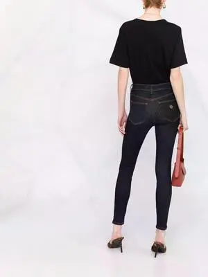 Philipp Plein Logo-appliqué Skinny Jeans