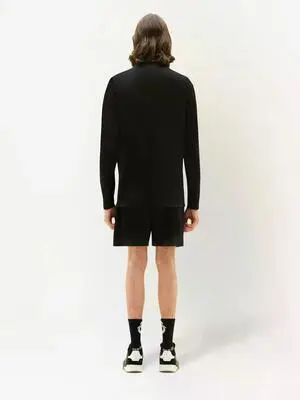COURREGES Logo-embroidered Casual Shorts