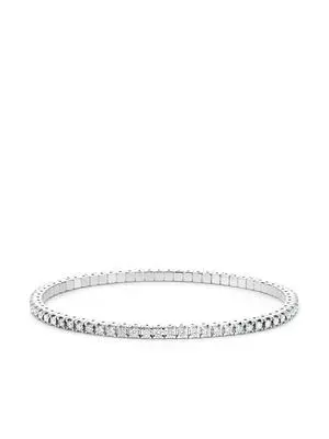 PRAGNELL 18kt White Gold Diamond Expandable Bracelet - Silver
