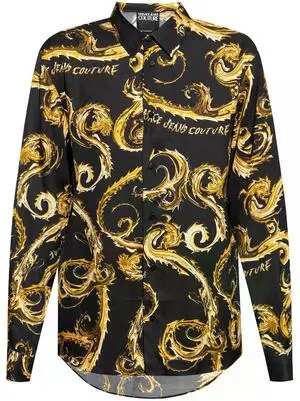 Versace Long Sleeve Shirts For Men