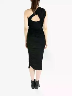 Rick Owens Draped Midi Dress