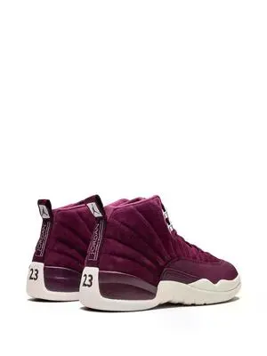JORDAN Air Retro Bordeaux Sneakers - Red