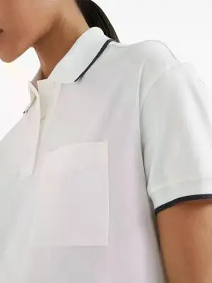 Brunello Cucinelli Stripe-tipping Cotton Minidress