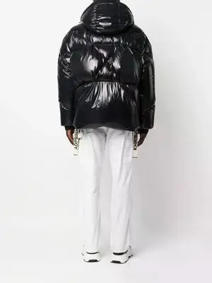 Khrisjoy Puff Track Striped Down-filled Jacket
