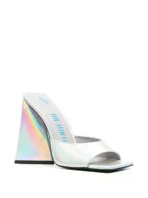 Attico Devon Holographic-effect Sandals