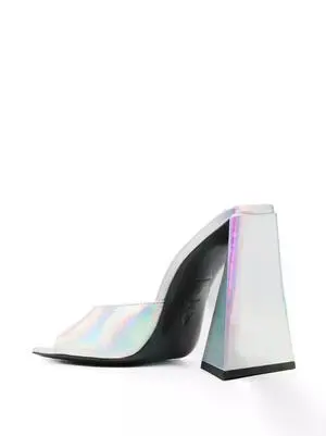 Attico Devon Holographic-effect Sandals