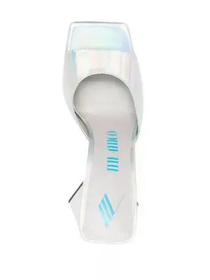 Attico Devon Holographic-effect Sandals