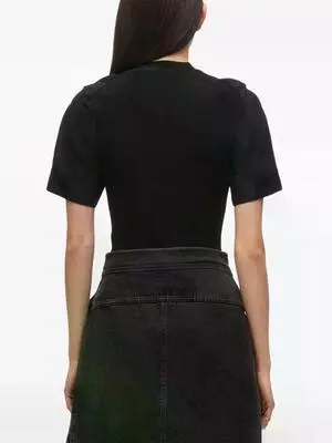 3.1 Phillip Lim Panelled Fine-ribbed T-shirt