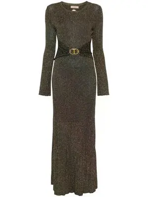 TWINSET Long Rib Knit Dress