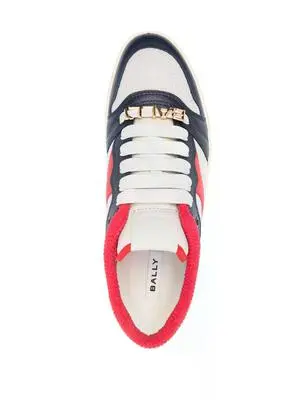 Bally Logo-plaque Panelled Sneakers