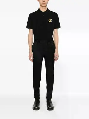 Just Cavalli Logo-print Piqué Polo Shirt