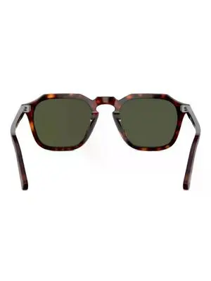Persol Geometric Frame Sunglasses