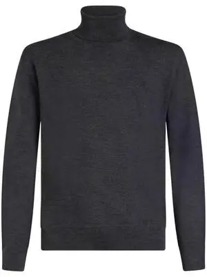 Etro Pegaso-embroidered High-neck Jumper
