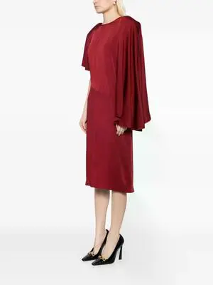 Stella McCartney Asymmetric Maxi Dress - Red
