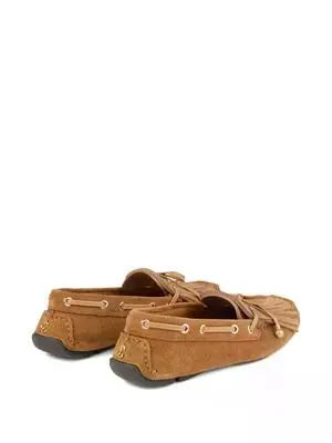 JIMMY CHOO Manon F Tassel Detail Loafers - Neutrals